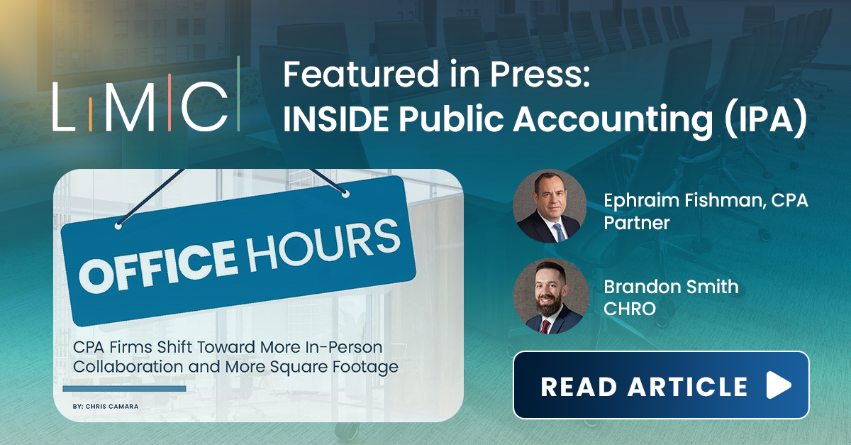 LMC - LMC Featured in Press: Inside Public Accounting (IPA)