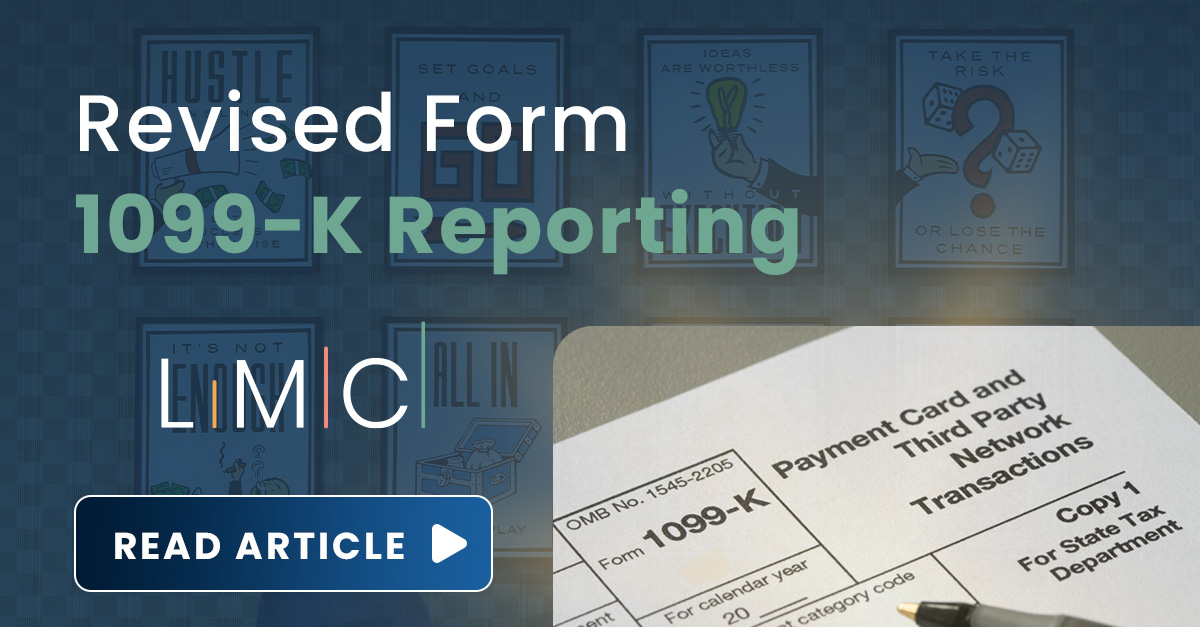 LMC - Revised Form 1099-K Reporting for 2023