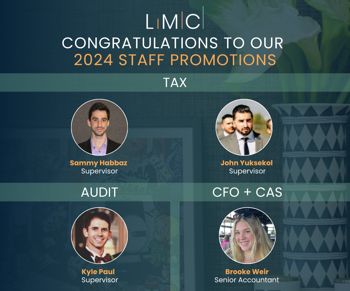 LMC - Congratulations to LMC’s July 2024 Promotions