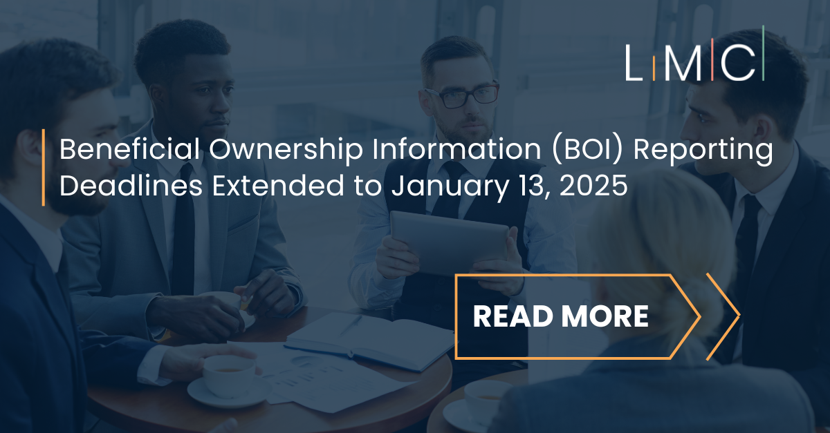 LMC - Beneficial Ownership Information (BOI) Reporting Deadlines ...
